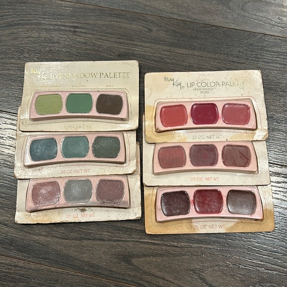 Mary Kay | Makeup | Mary Kay Lot Of 3 Eye Shadow Palette 3 Lip Color ...